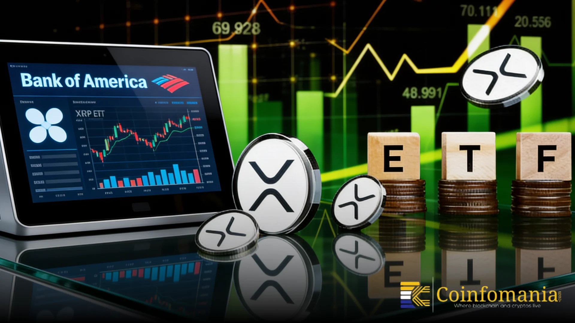 Bank of America rivela un’esposizione a XRP tramite un investimento in ETF