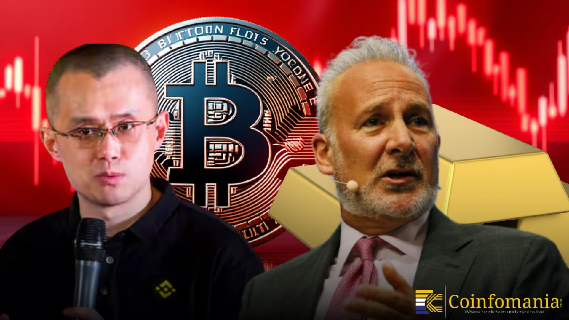 Bitcoin-vs.-Gold-Debatte spitzt sich zu: CZ und Peter Schiff geraten aneinander