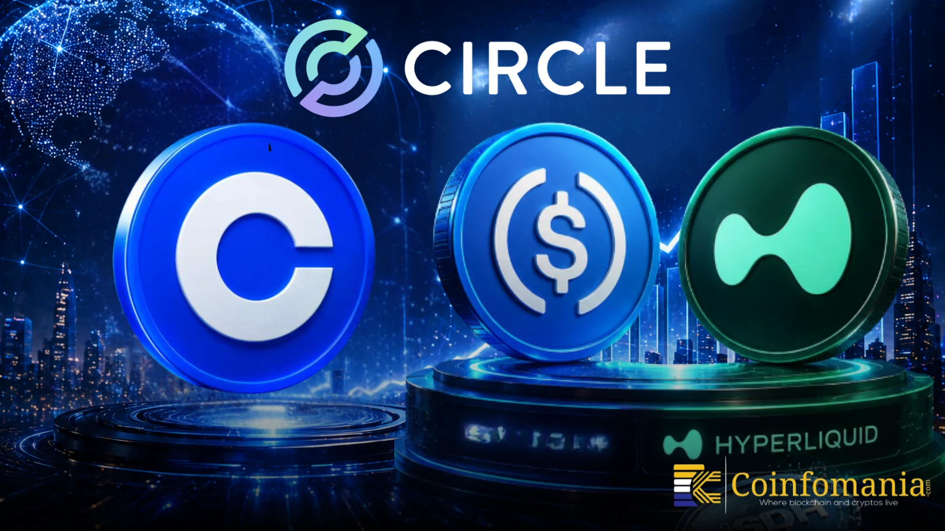 Circle Transfers Record $4.4B USDC to Coinbase on Hyperliquid