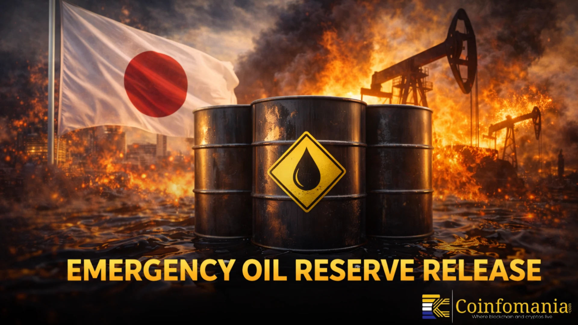 Japan Plans Emergency Oil Reserve Release Amid Supply Crisis