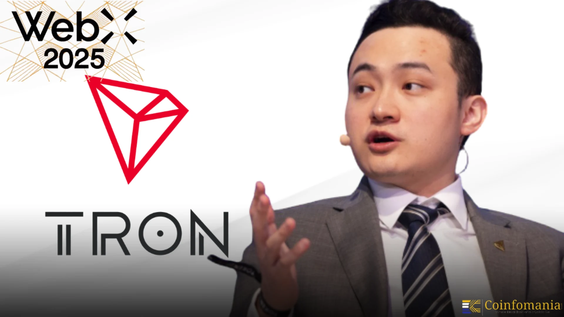 Justin Sun hebt TRONs Dominanz im Stablecoin-Sektor auf der WebX2025 hervor