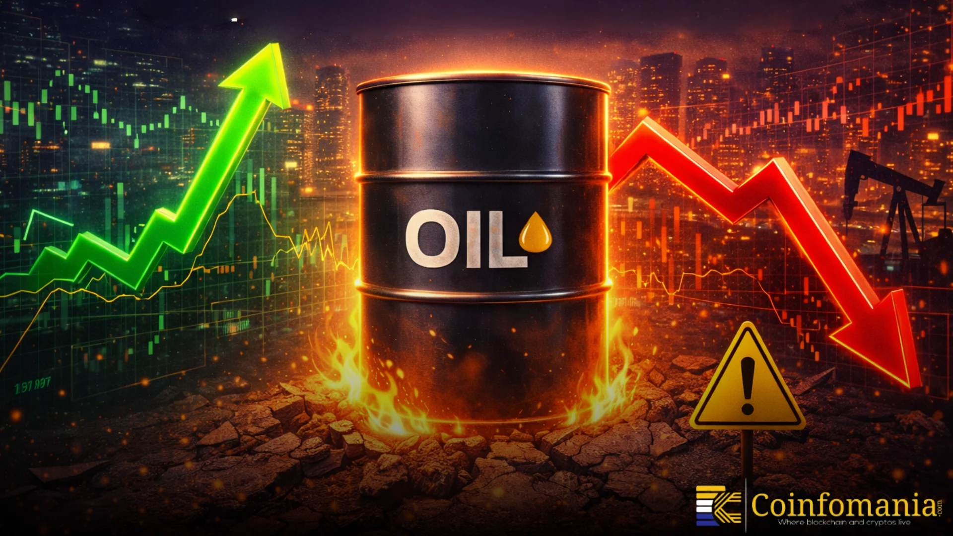 Oil Price Surges Raise Concerns Over Potential Market Downturn