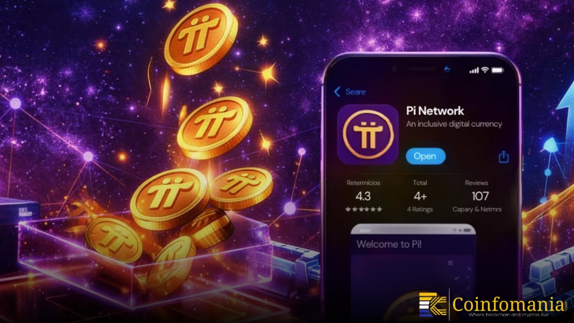 Pi Network Lance une Application de Lancement de Jetons sur Testnet