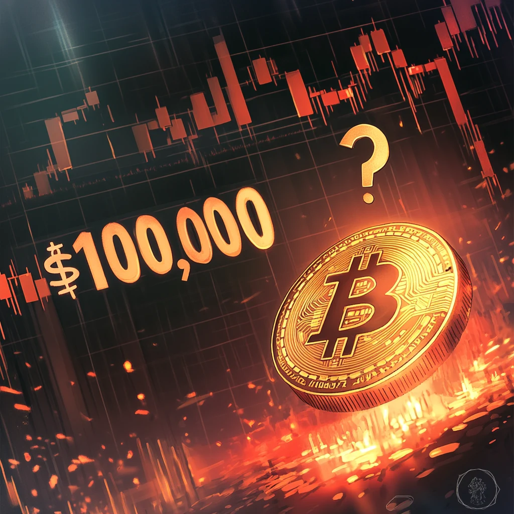 Bitcoin Fell $1500 in 48 Hours- Is $100,000 Still Achievable?